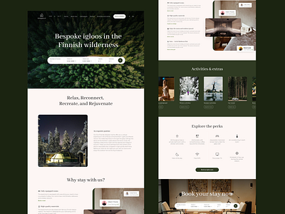 Hotel Page Design designs, themes, templates and downloadable graphic ...