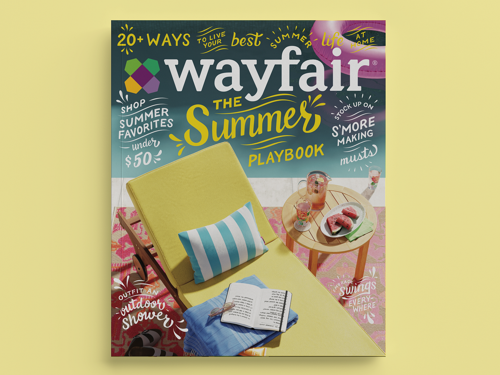 Wayfair Summer Catalog by Julia Emiliani on Dribbble