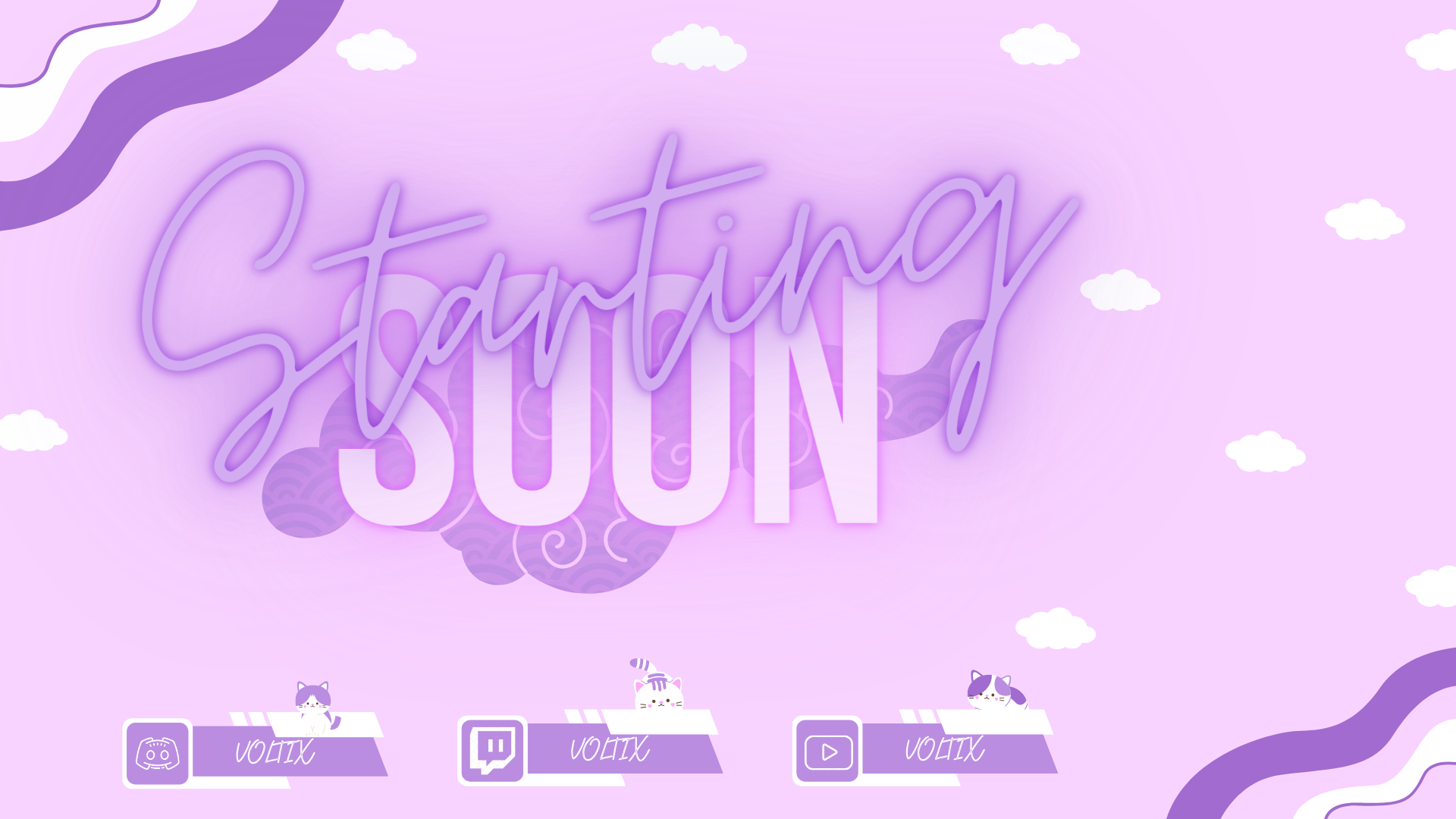 KITTYCLOUD - STREAMOVERLAY by Aiden Voltix on Dribbble