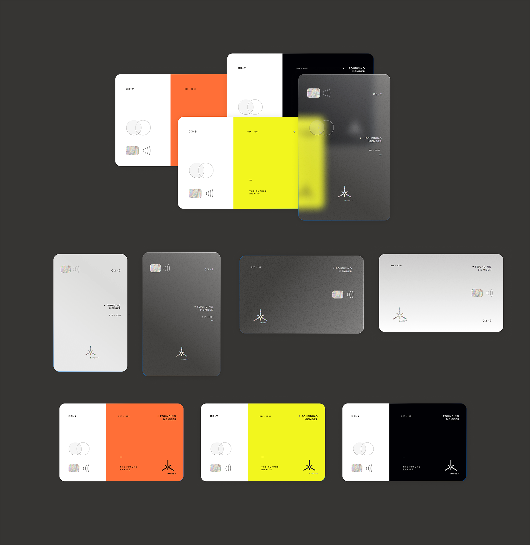 Paxos - Mobile Neobank Card Assets by Fabrizzio Zampieri on Dribbble