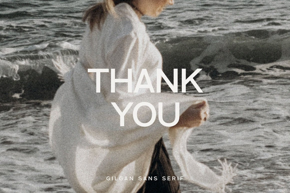 Gilgan Sans Serif Font by Creative Font Template on Dribbble