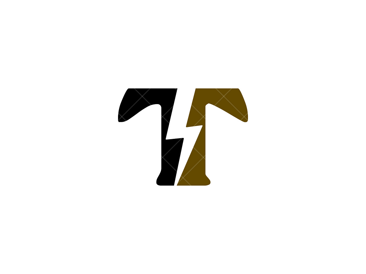 Letter T Power Bolt Logo by Sabuj Ali on Dribbble