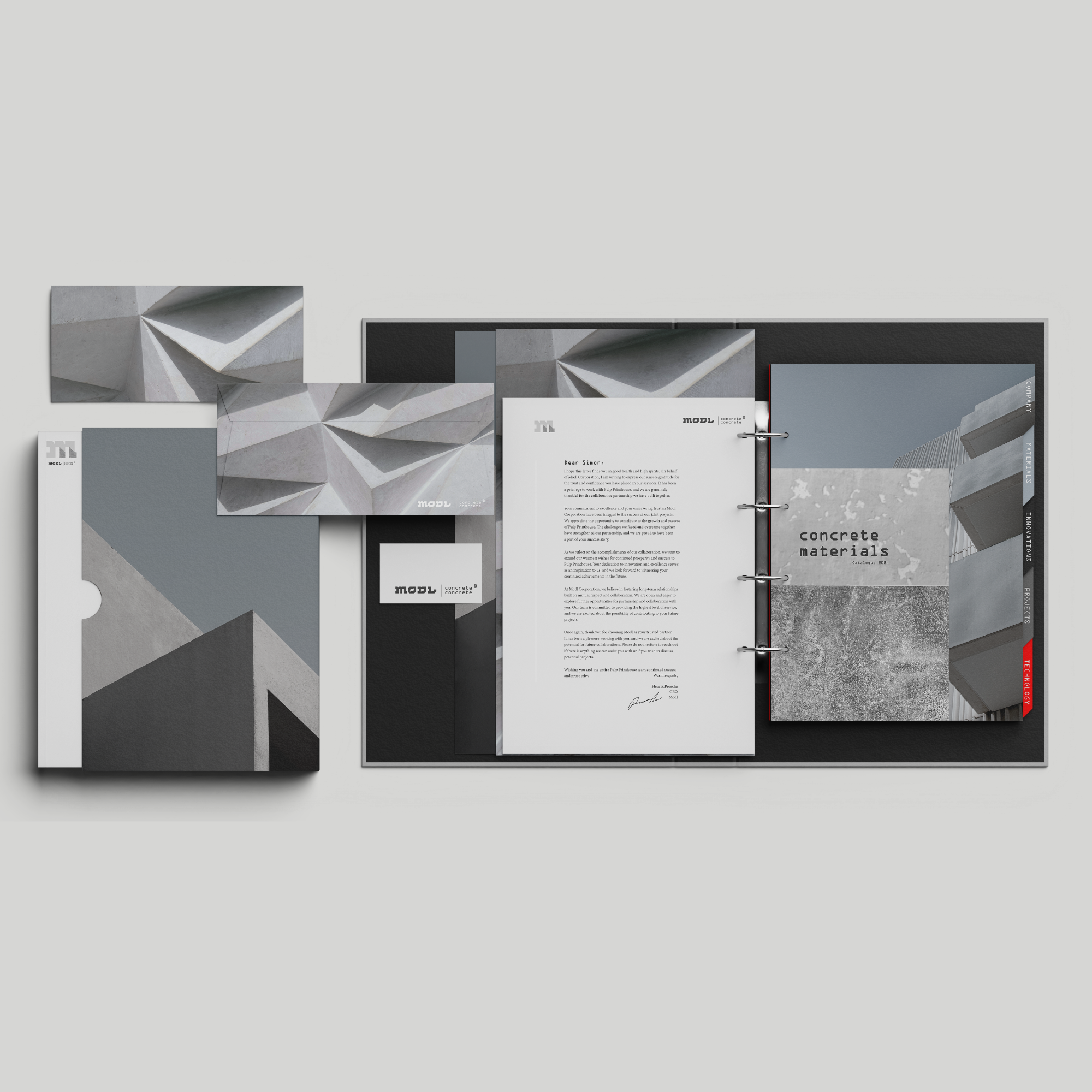MODL Branding by Filip Komorowski on Dribbble