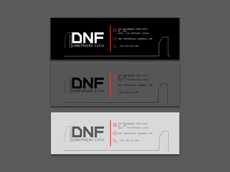Email Signature design | Construction Brand by Daniela Veríssimo on ...