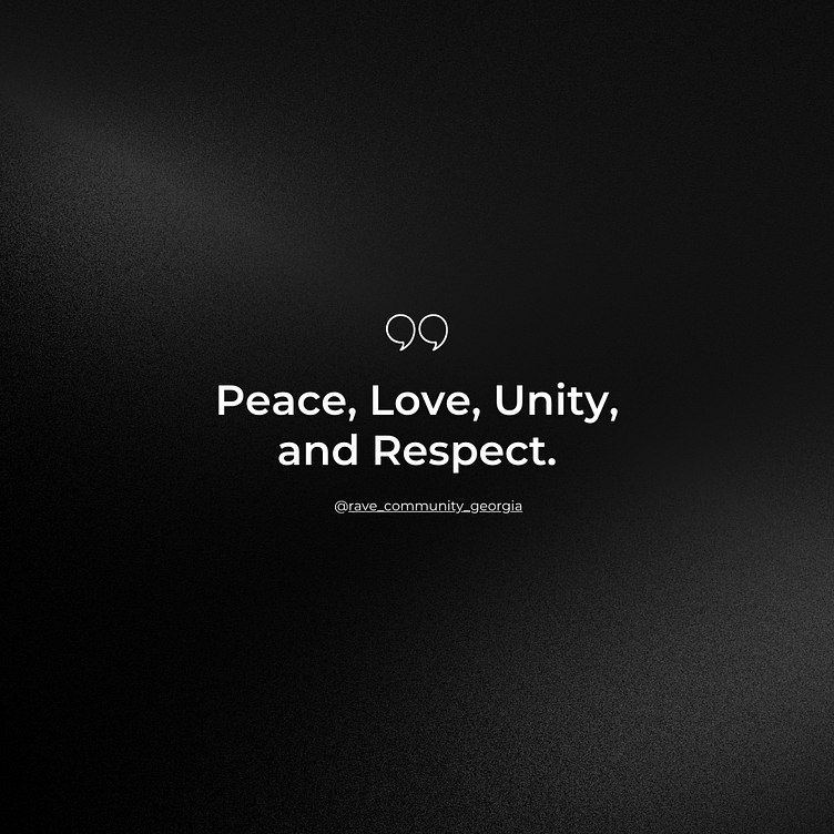 Peace, Love, Unity and Respect by monica beraia on Dribbble