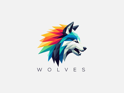 Wolf Logo by Austin Smith on Dribbble