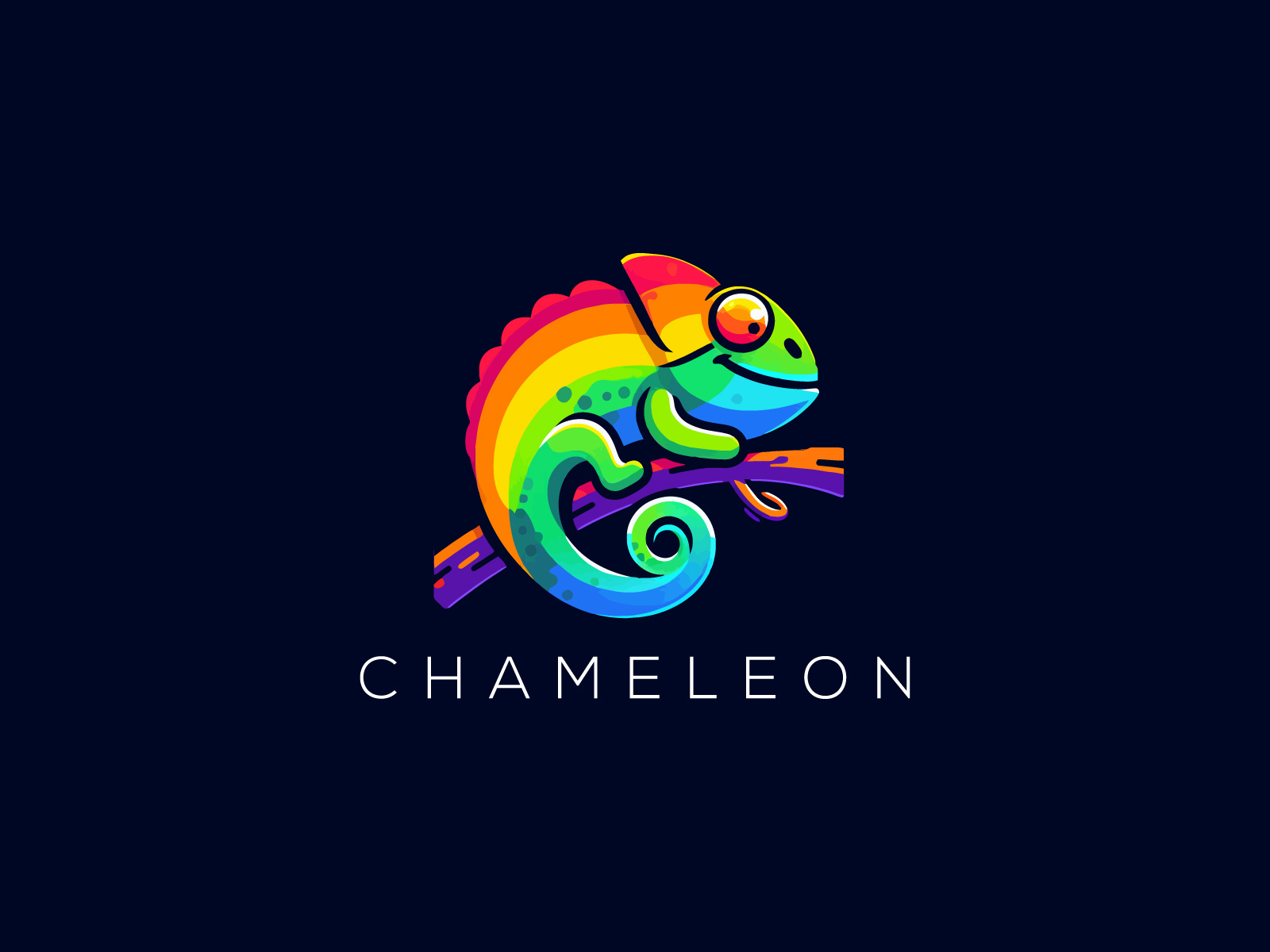 Chameleon Logo by Austin Smith on Dribbble
