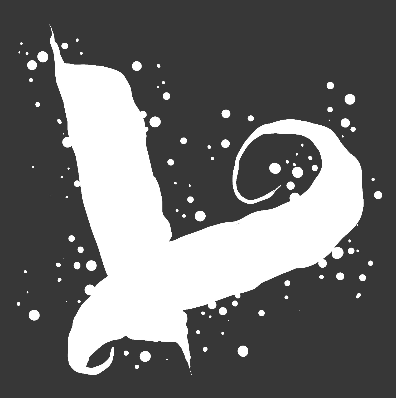 Alphabet by Lazor Rocks | Lars Bochmann on Dribbble