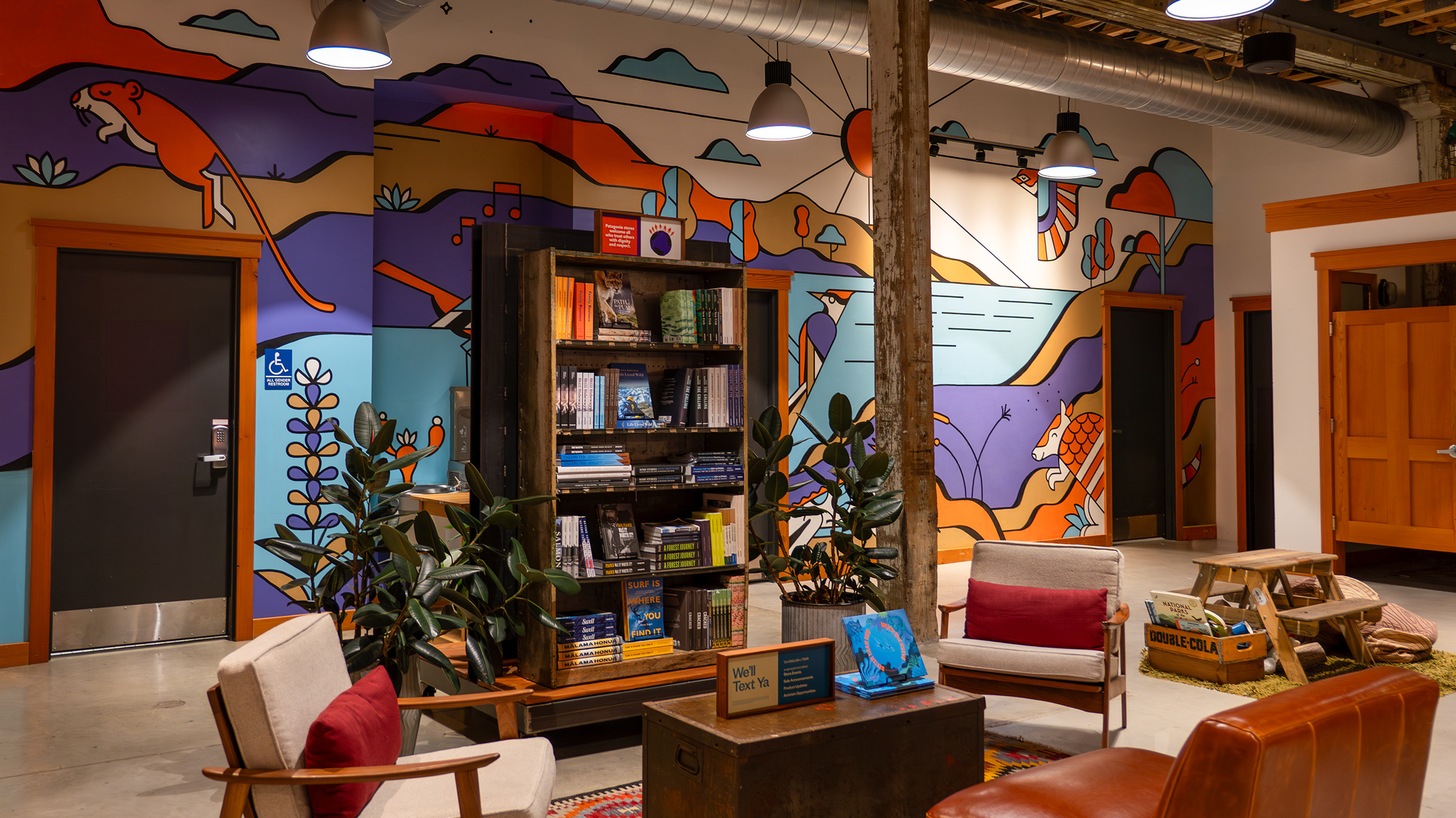 Patagonia (Store Mural) by Pavlov Visuals on Dribbble