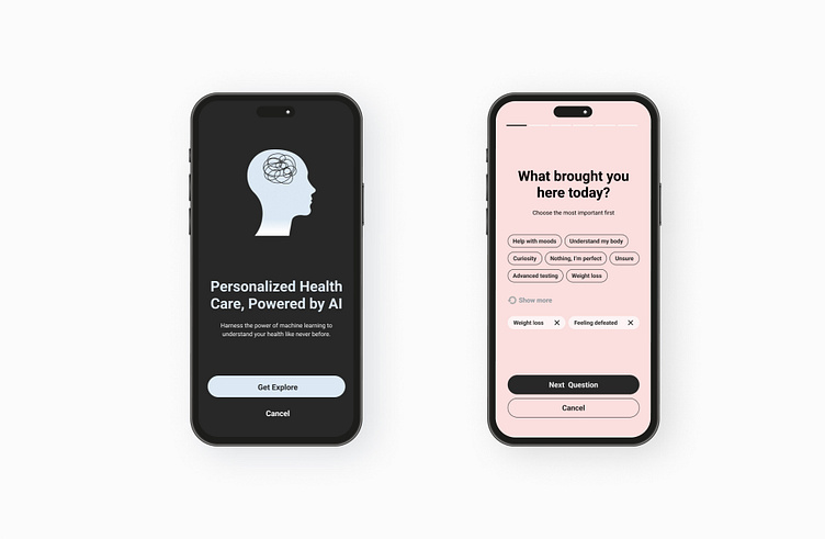 Biometric AI Mobile App Design by Ashraf H. on Dribbble
