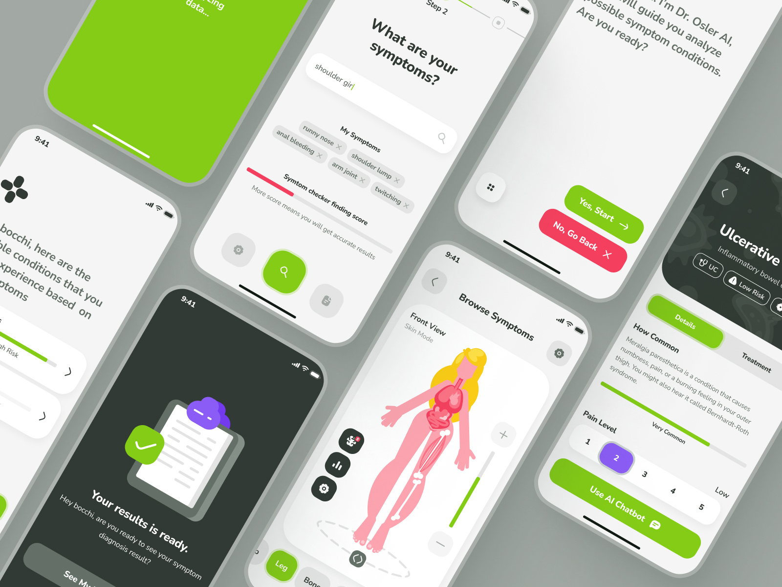 osler UI Kit: AI Telehealth & Telemedicine App | Symptom Checker by ...