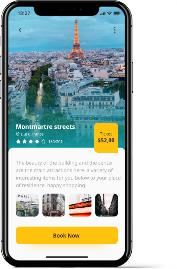 Tour App / Tourist App by Bytesoltech on Dribbble