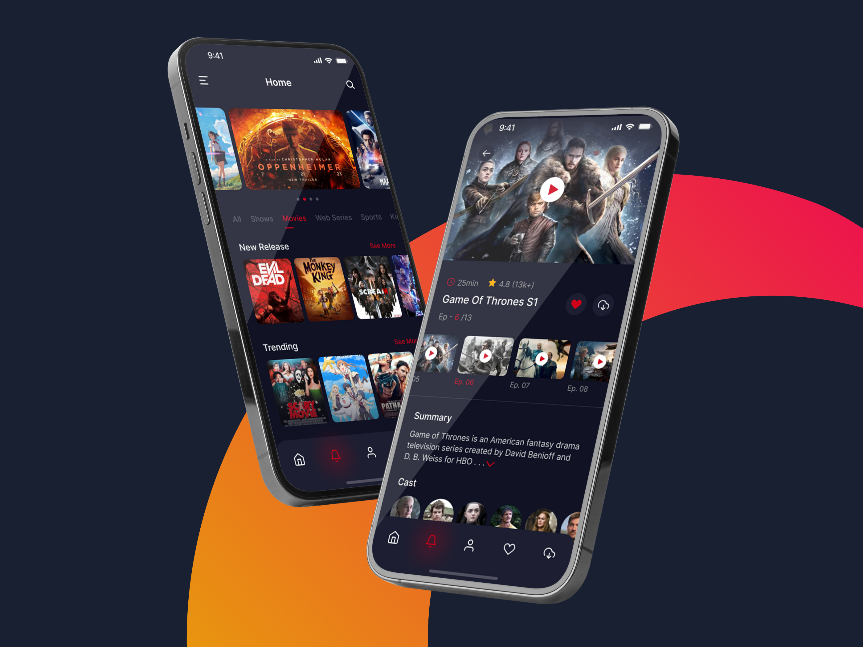 Viva Screen OTT Apps by ElectronThemes Agency on Dribbble