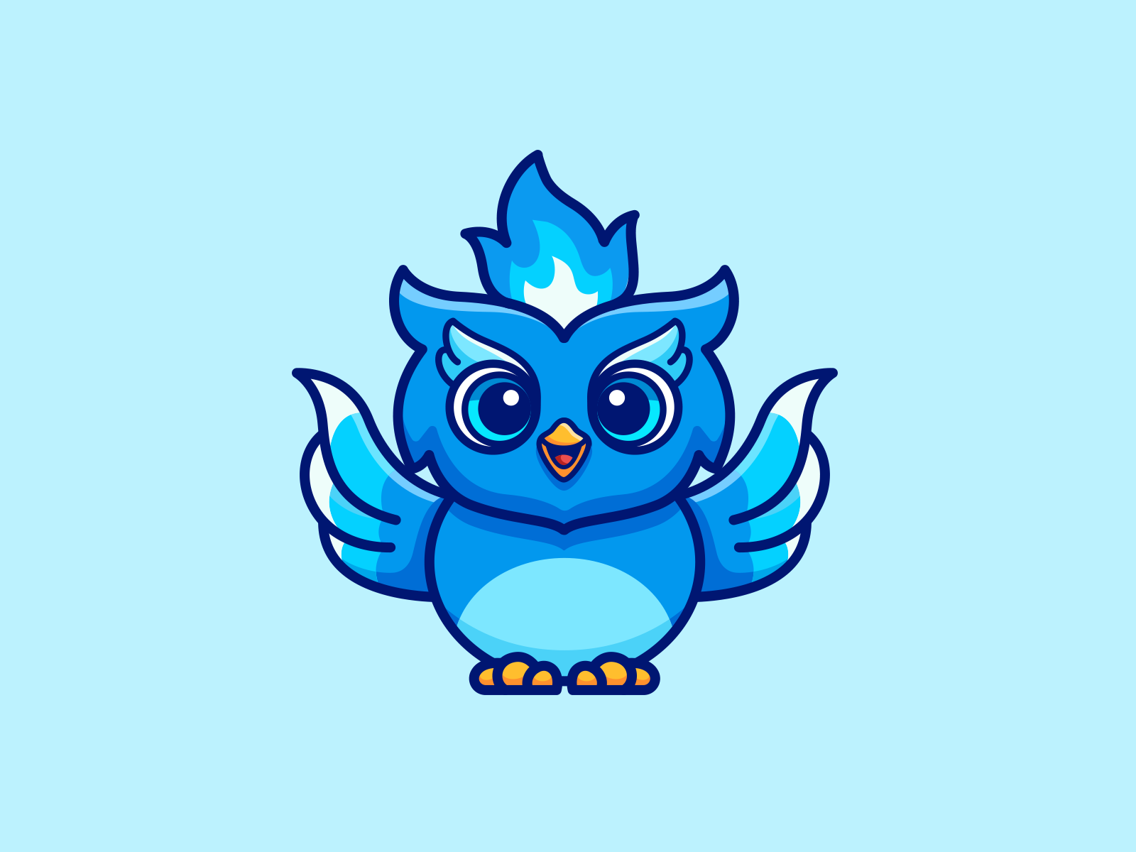 Fire Owl by Alfrey Davilla | vaneltia on Dribbble