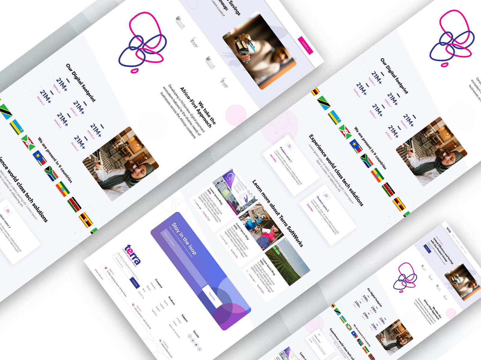Terra Website Design by Nick Gert on Dribbble