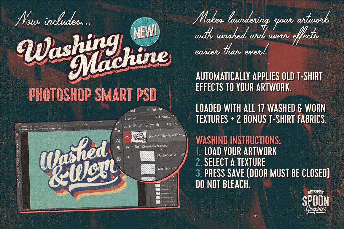 Washed & Worn T-Shirt Textures Pack by Texture Design on Dribbble