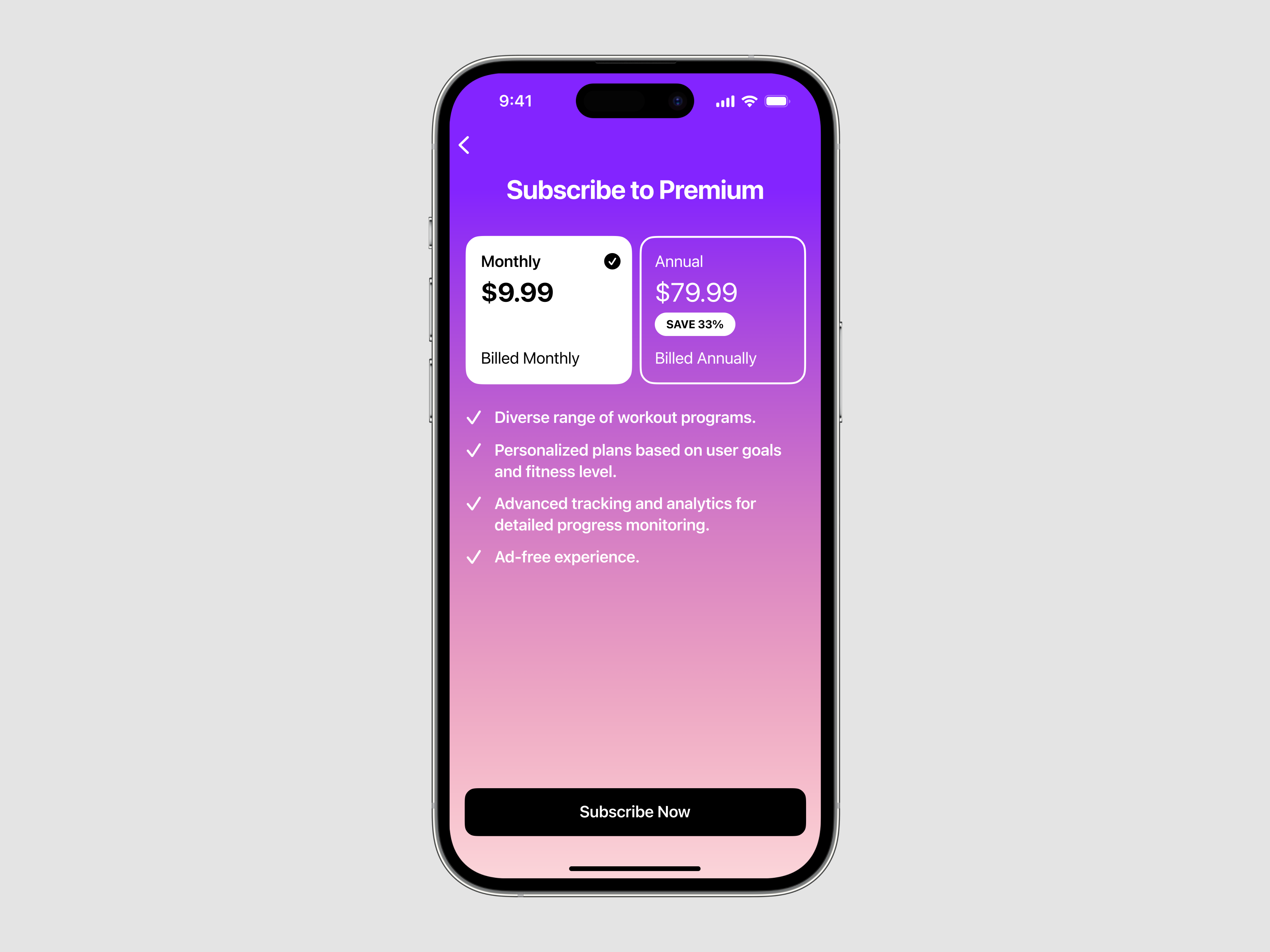 Subscription or Paywall Concept by Sarjil Napit on Dribbble