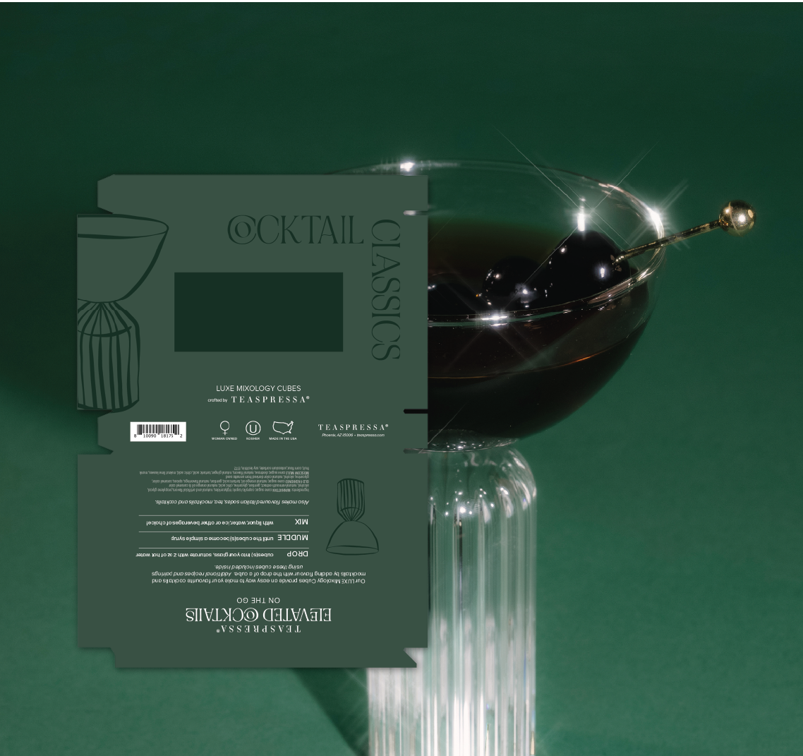 elevated beverage packaging design by Sydney Kowalski on Dribbble