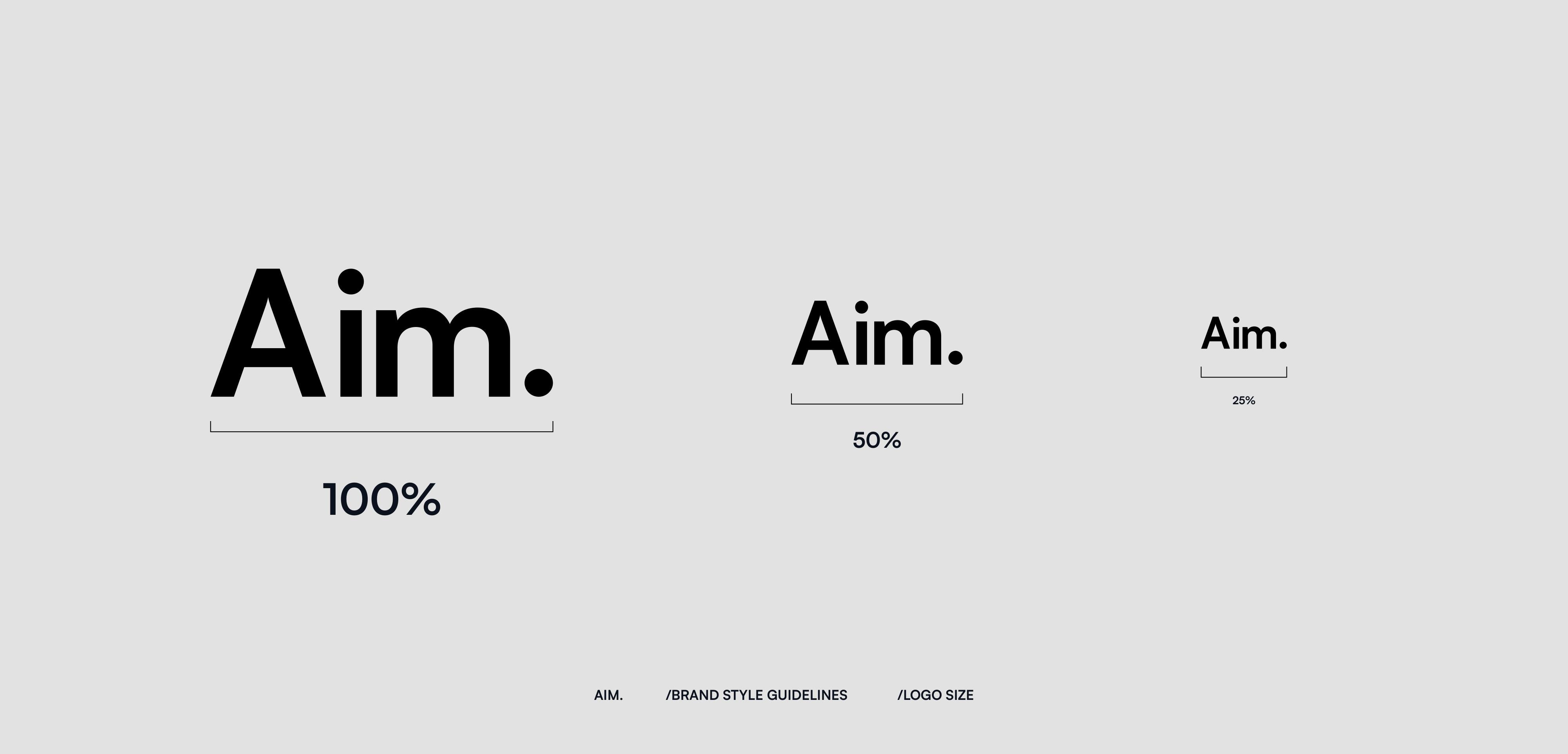 Aim Brand Guidelines by Cubex Design on Dribbble