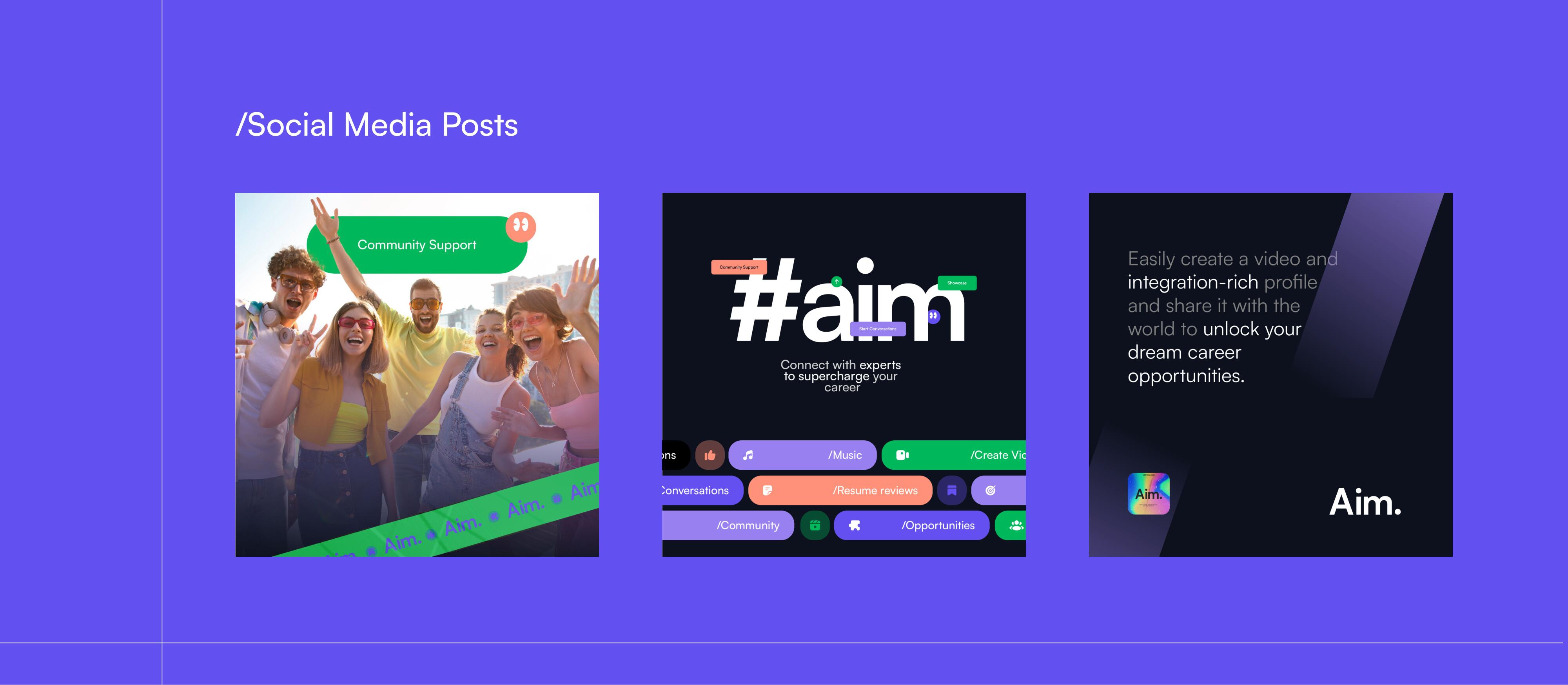 Aim Brand Guidelines by Cubex Design on Dribbble