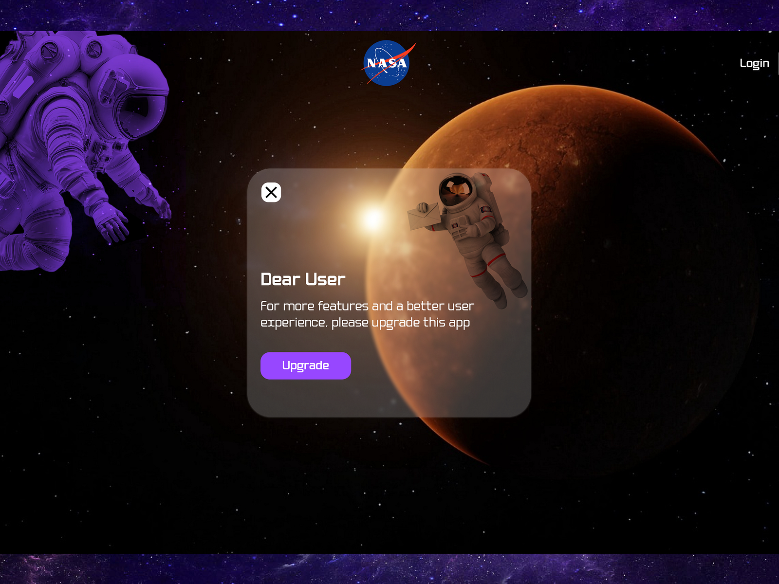 Pop-up Overlay by Anar Goyushov on Dribbble