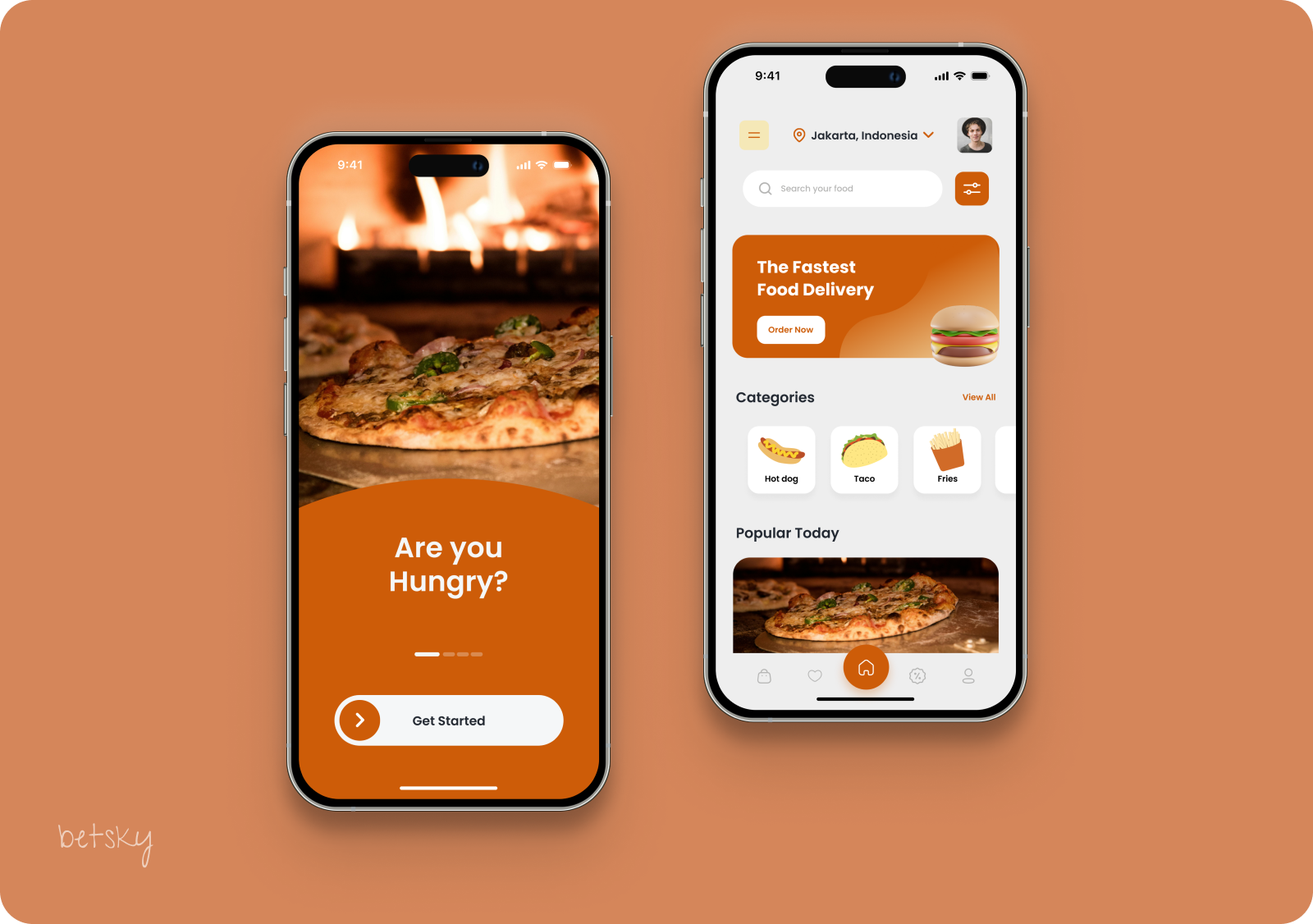 Fast Food App Design by Robert Siagian on Dribbble