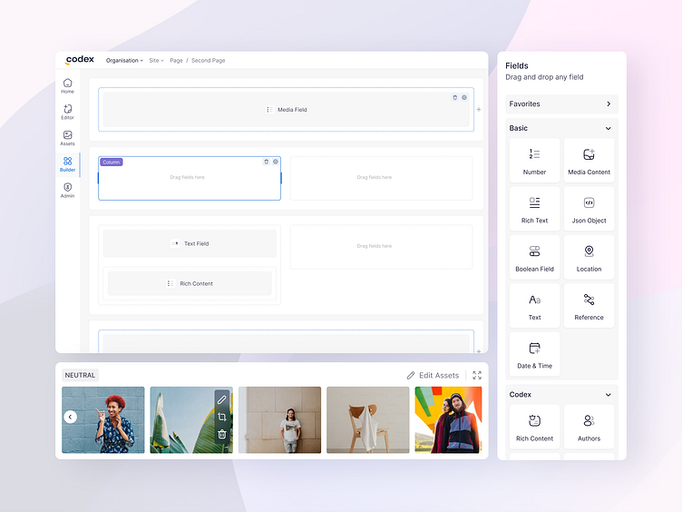 Headless Cms And Drag And Drop Builder By Pleurat On Dribbble