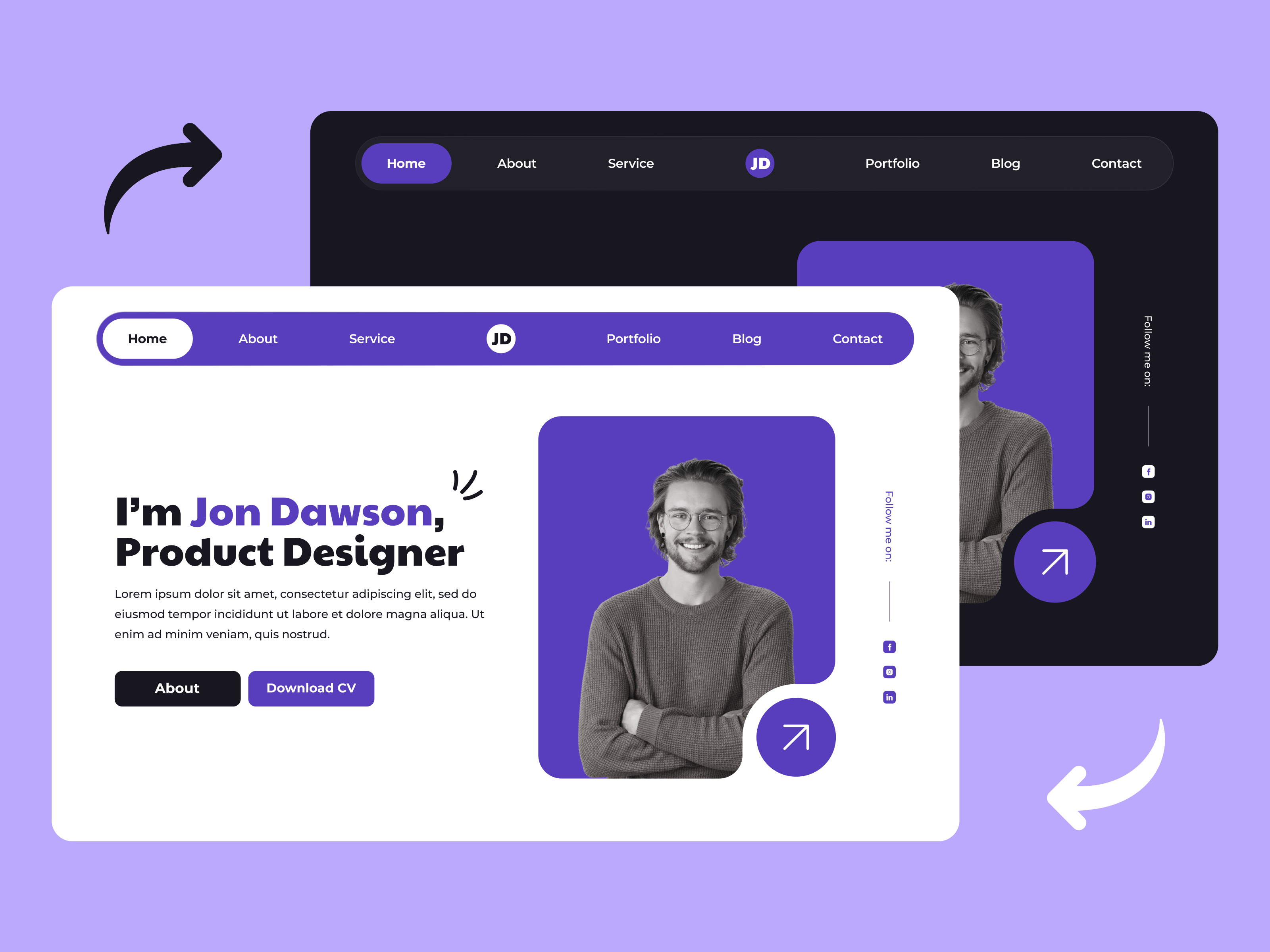Bento UI - Portfolio Website Design by Faraz A. on Dribbble