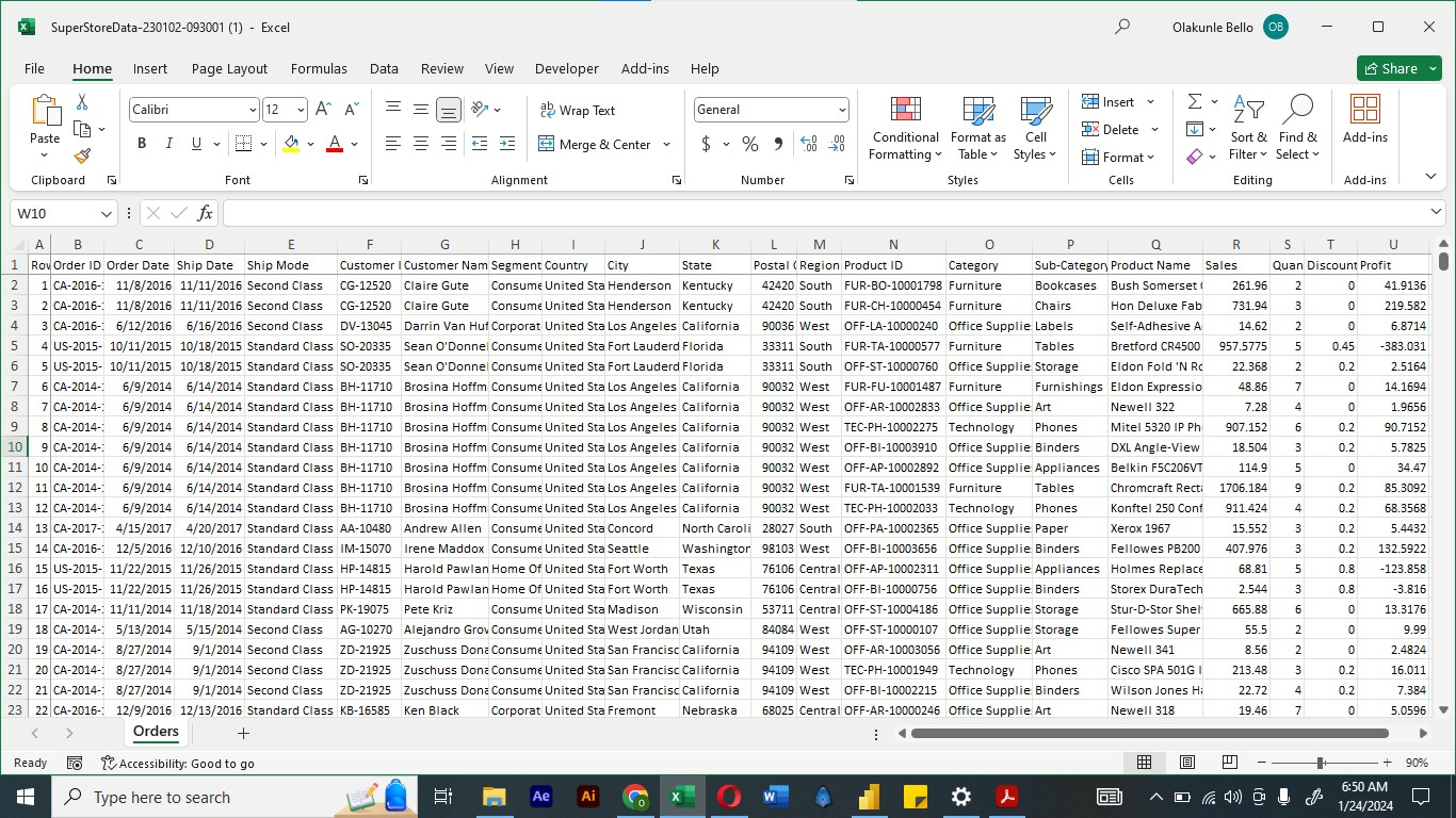 Superstore Data Visualization By Olakunle David Bello Allan David On