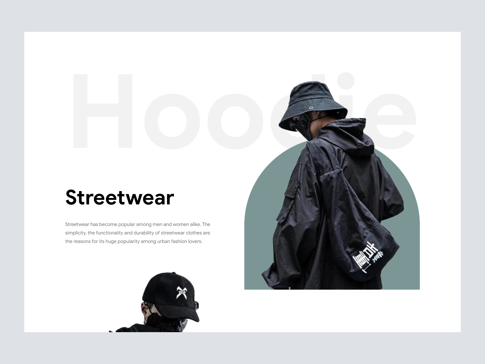 Hoodie - Shopify Website Homepage Design For Fashion Products by Mike ...