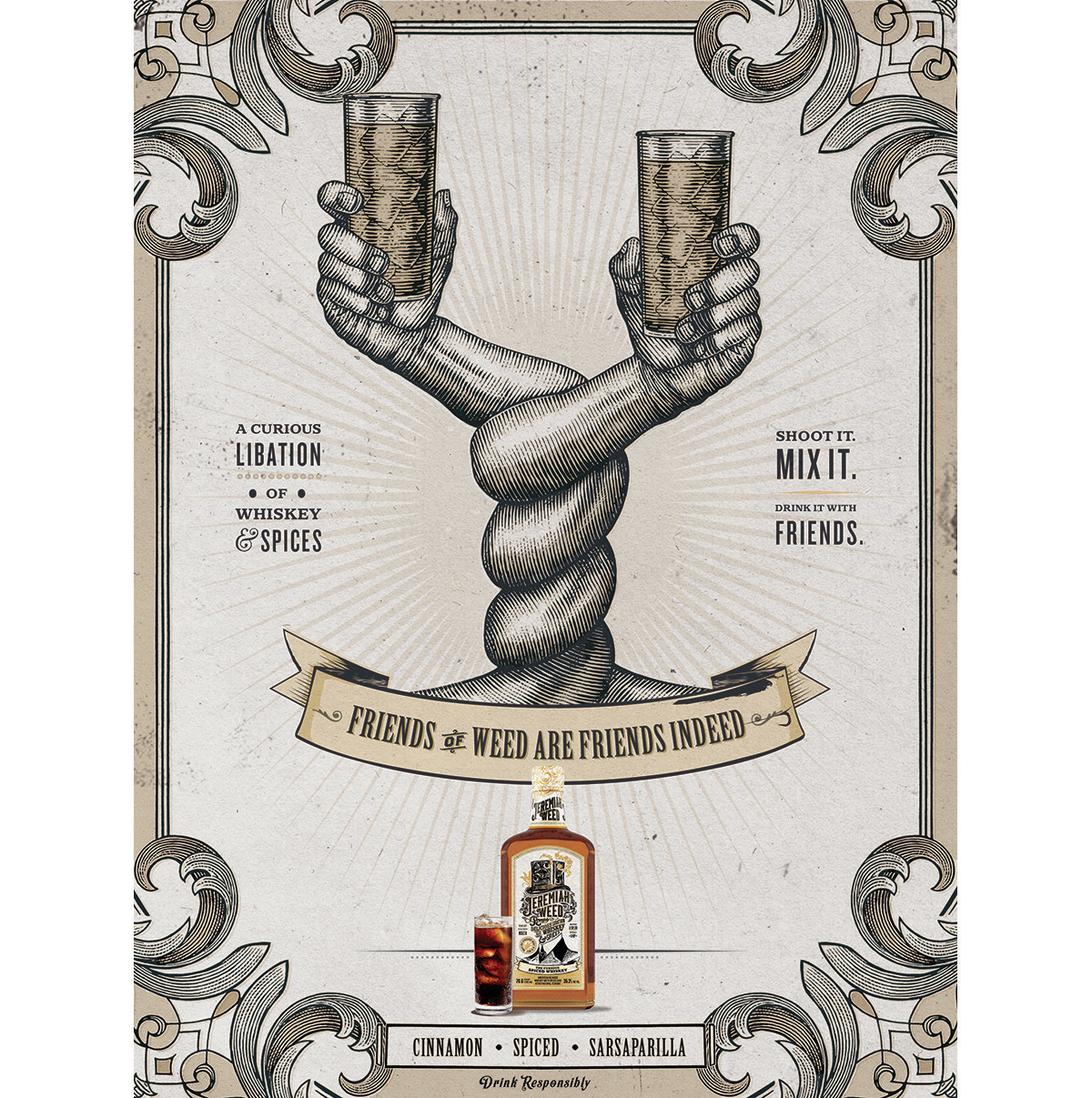 Jeremiah Weed Poster Illustrations by Steven Noble by Steven Noble on ...