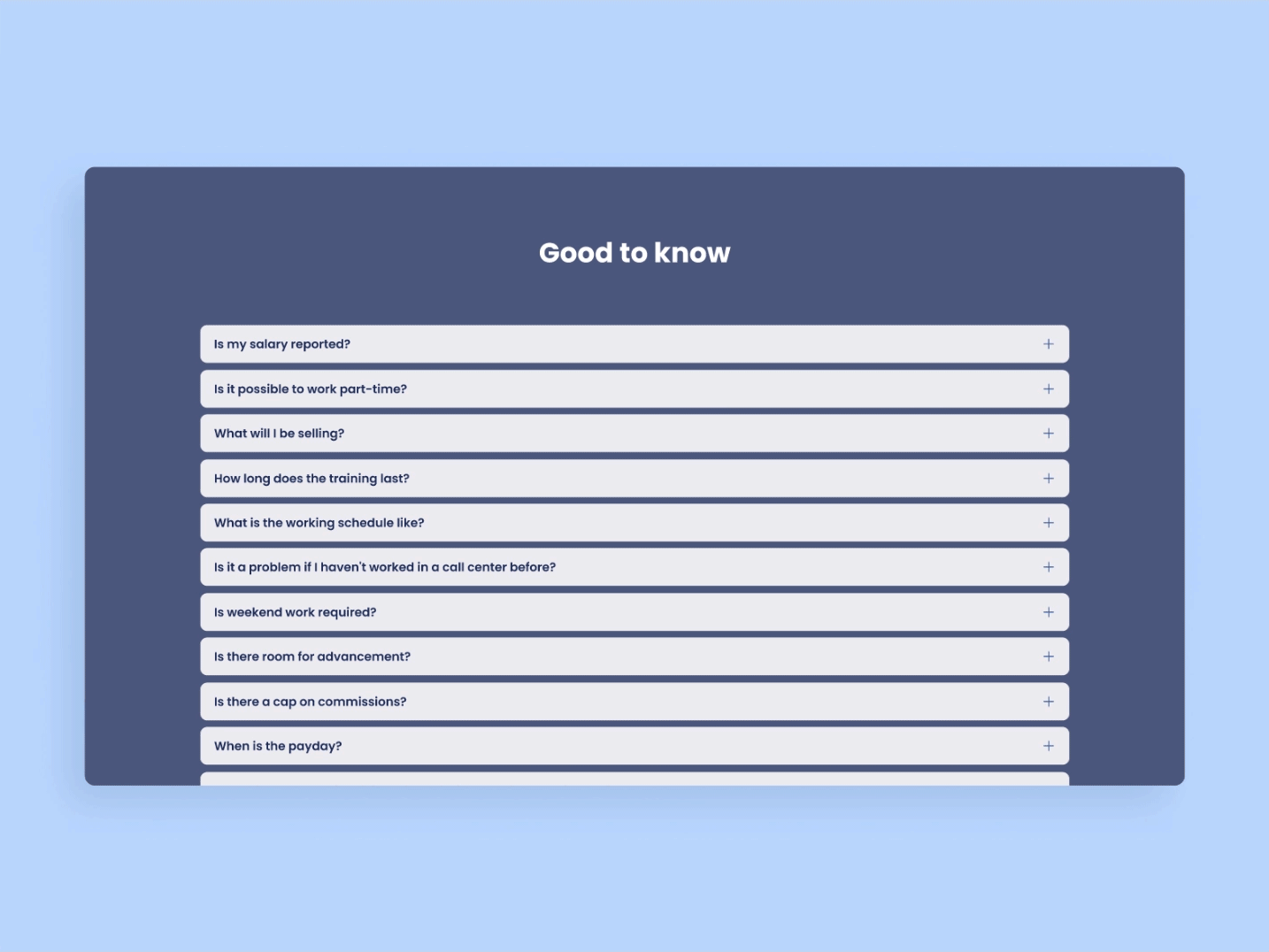 Animated Accordion Menu By Works Design Agency On Dribbble