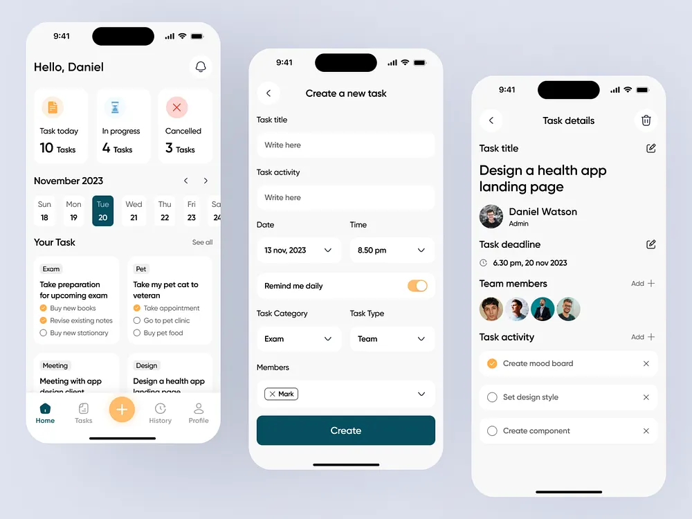Project Tracking App designs, themes, templates and downloadable ...