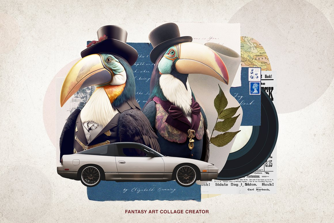 5 in 1 Collage Master Collection by Modern Font on Dribbble