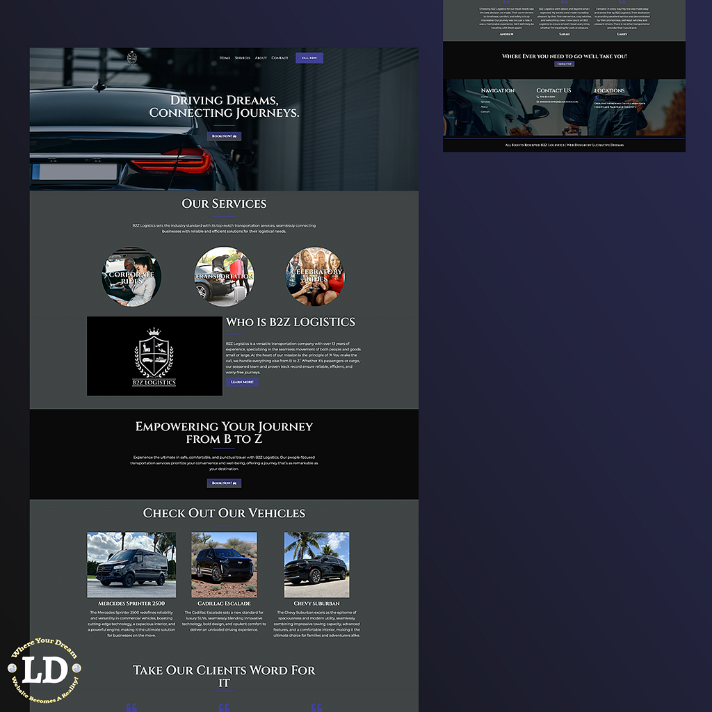 B2Z Logistics by Lucrative Dreams on Dribbble