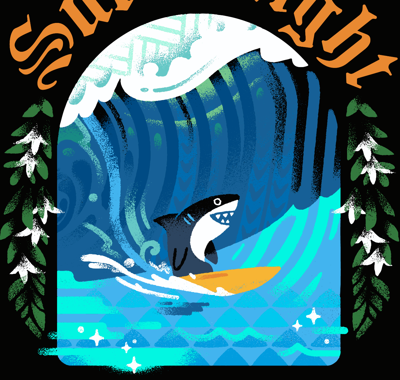 WSL Surf Night by Josh Hoye on Dribbble