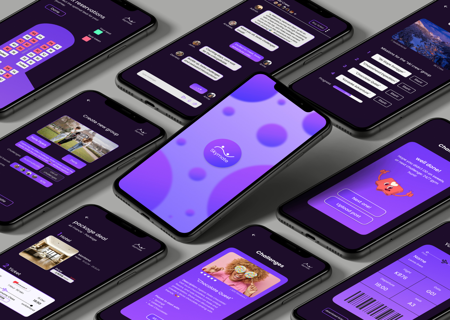 SKYMATE by uniqx.design on Dribbble