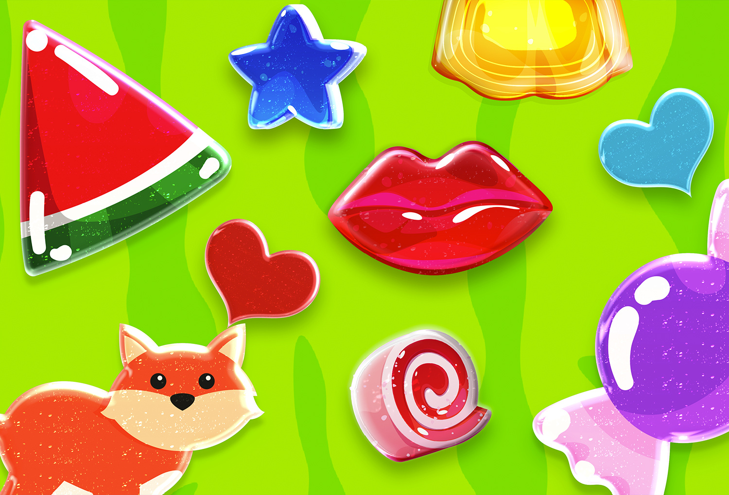05 Jelly Text Effect Photoshop Action by Matsero on Dribbble