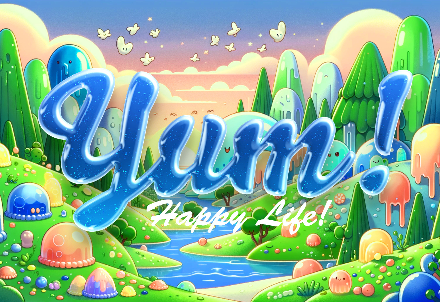 05 Jelly Text Effect Photoshop Action by Matsero on Dribbble