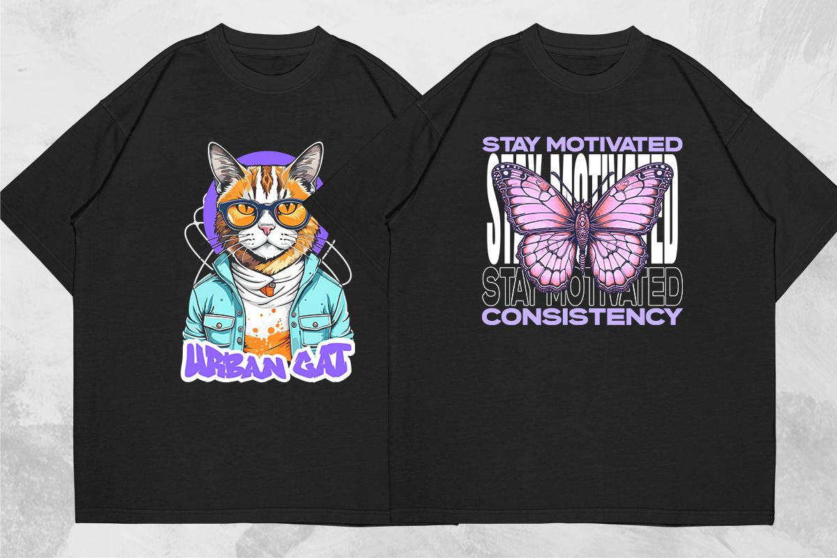 Urban Streetwear Graphic T-shirt Designs Bundle by Flit Studio on Dribbble