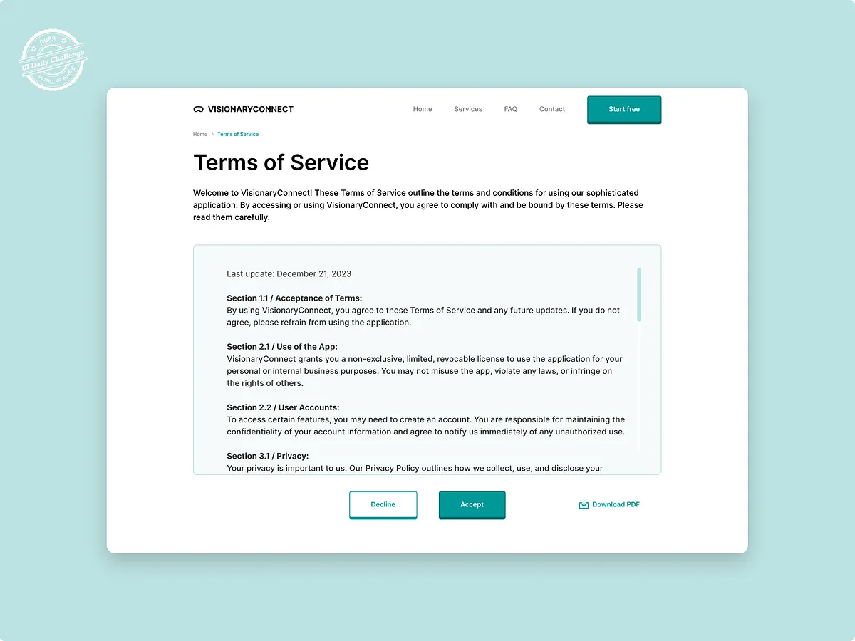 Section UI designs, themes, templates and downloadable graphic elements ...