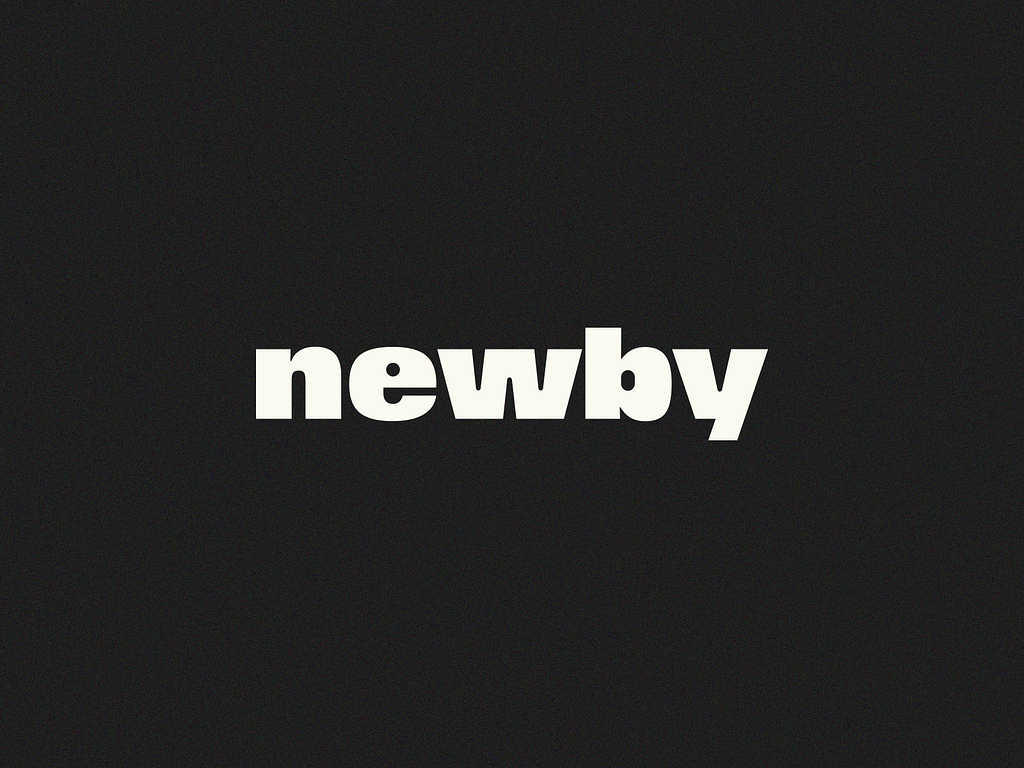 Newby (Logo) by Rubén Figueroa on Dribbble