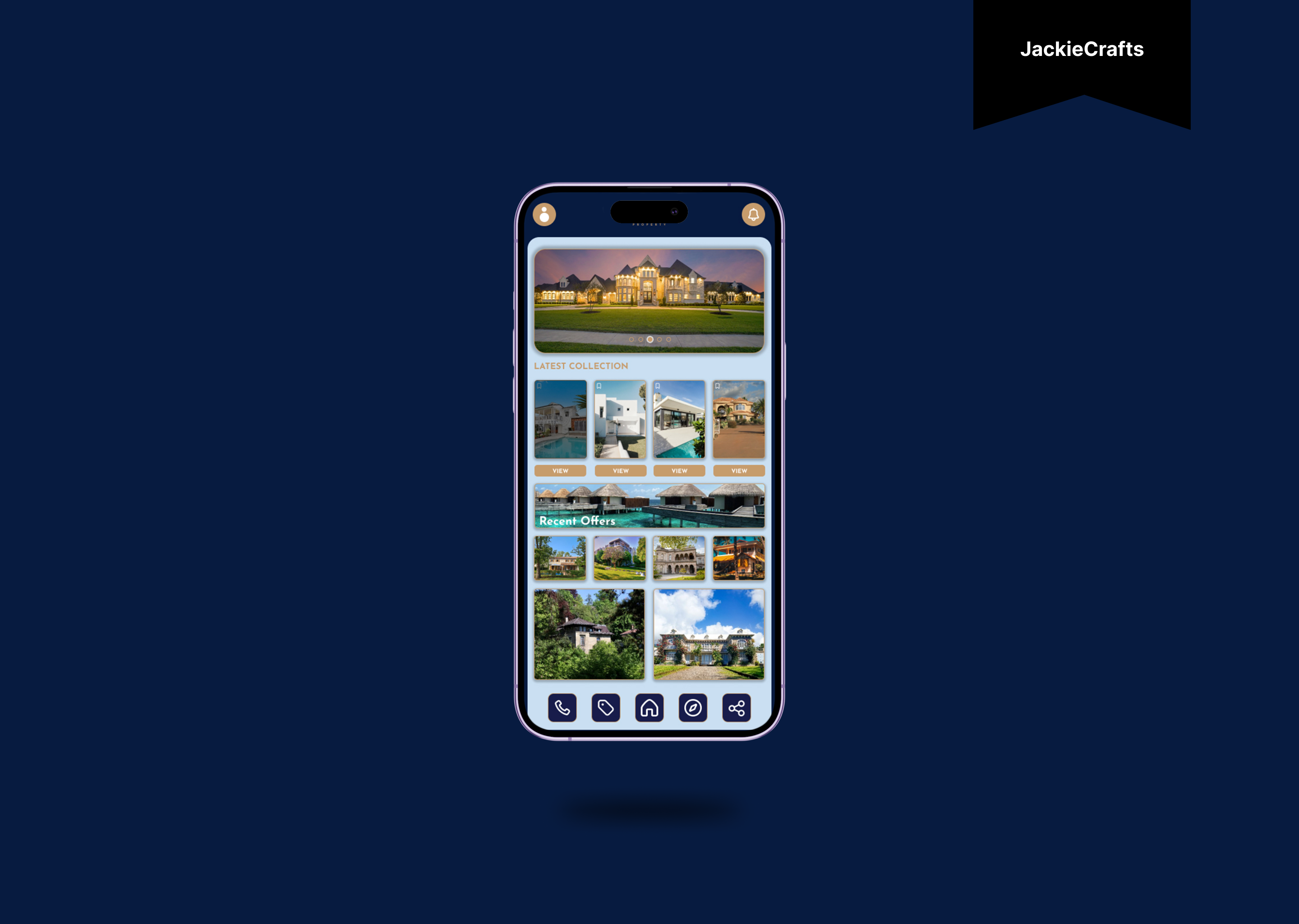 House Selling App UI Design by Jackie Crafts on Dribbble