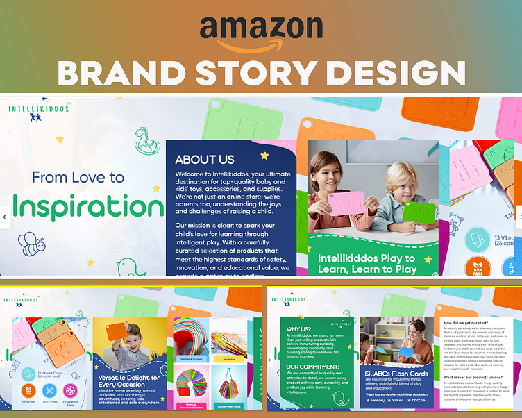 Amazon Brand Story - Kids Toys by Desverto on Dribbble