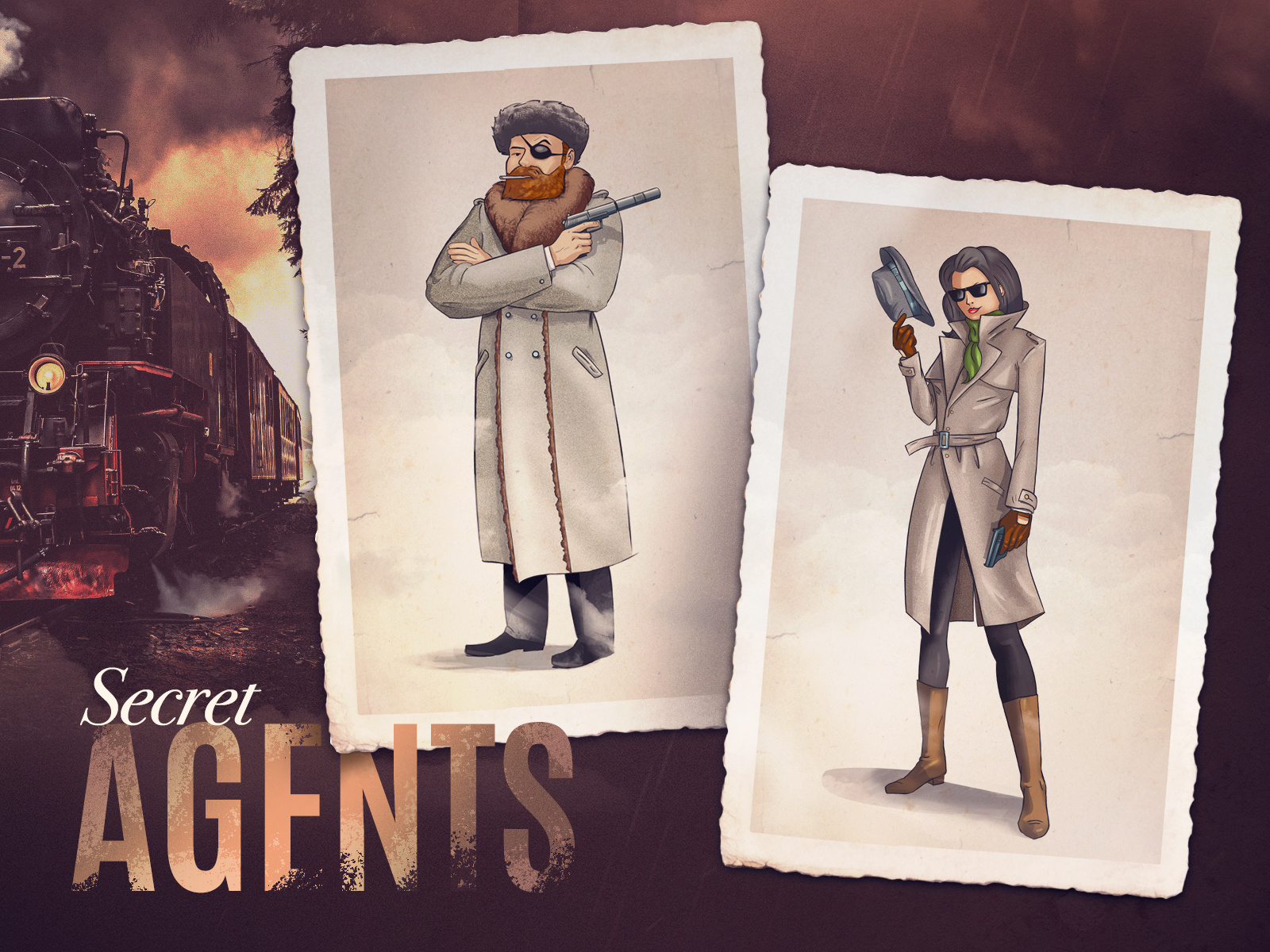 Secret Agents by Sławomir Koim on Dribbble