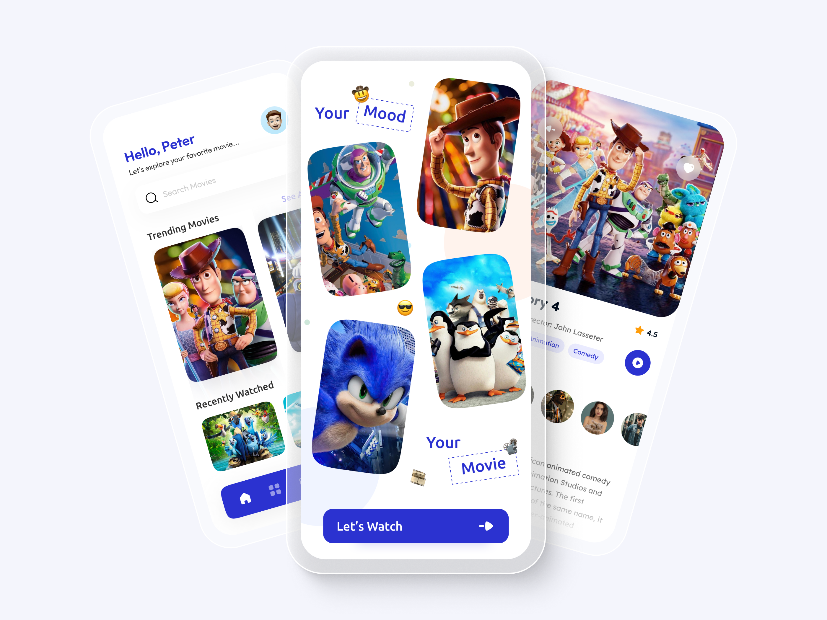 Movie Streaming App by Nest - UI UX Design Agency on Dribbble