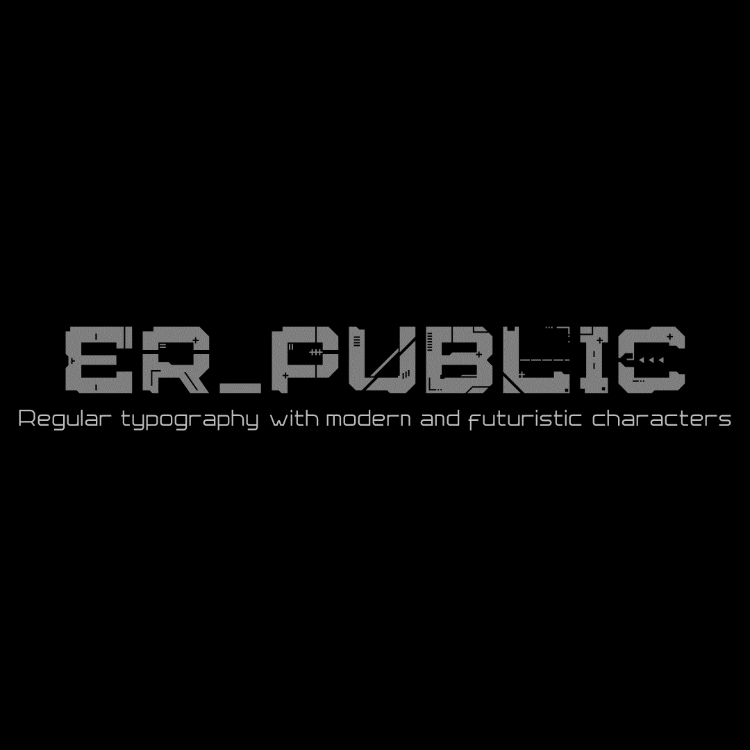 er_public font by greypublic design on Dribbble