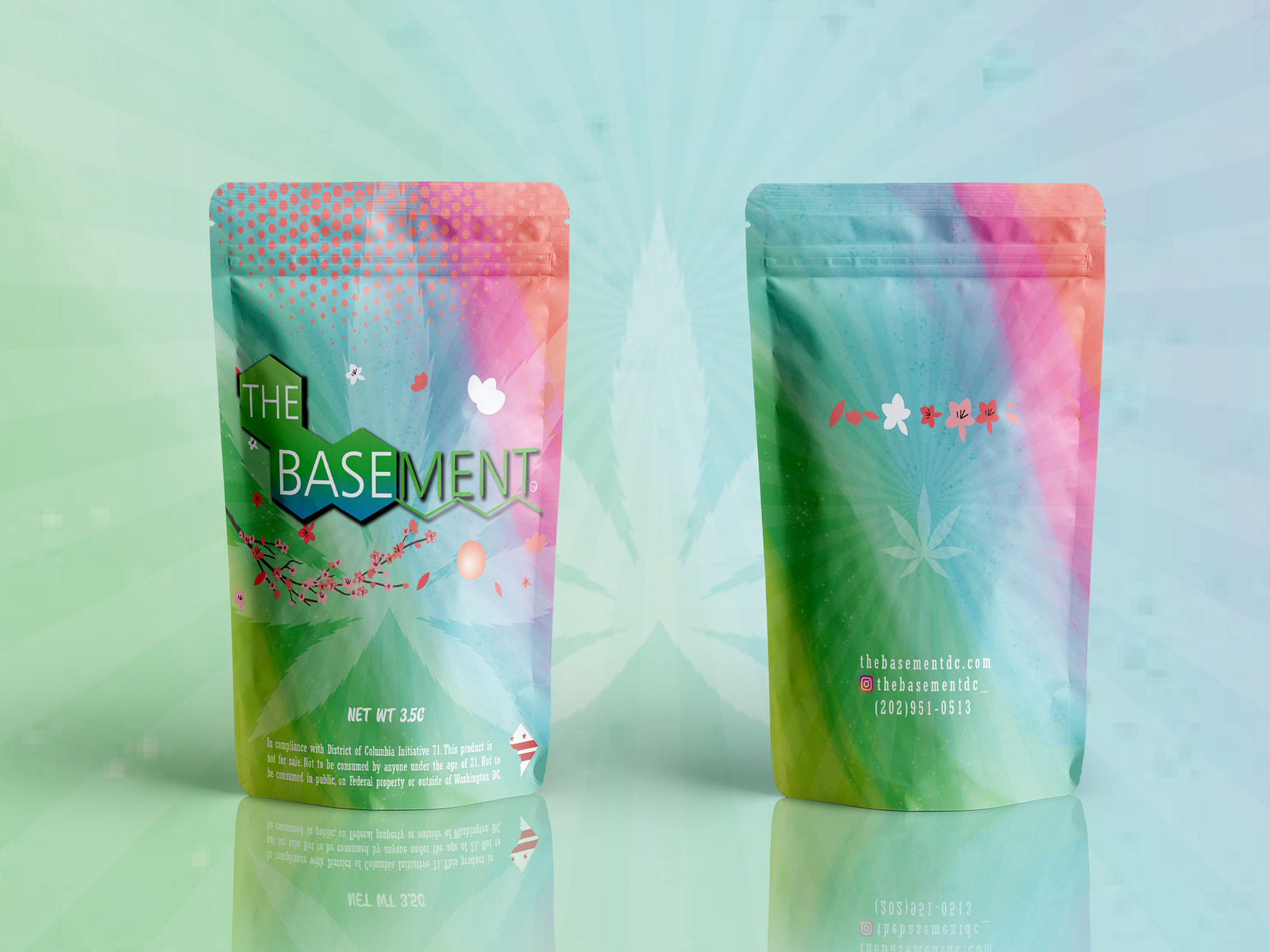 Packaging Design for "THE BASEMENT" by Rafi Khan on Dribbble
