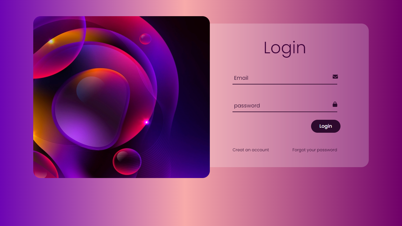 Project:Animated Sliding Login & SignUP form in HTML and CSS by ...