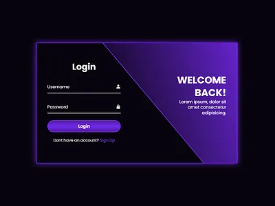 Animated Login Page designs, themes, templates and downloadable graphic ...